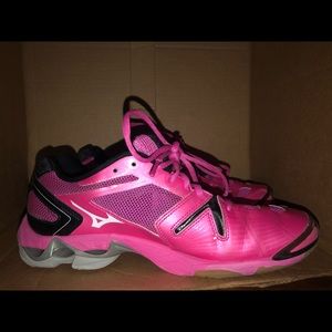 Mizuno | Shoes | Pink Mizuno Volleyball Shoes | Poshmark